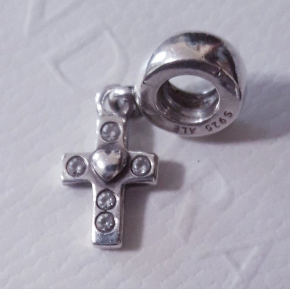 Pandora | Jewelry | Pandora Cross Charm Retired | Poshmark